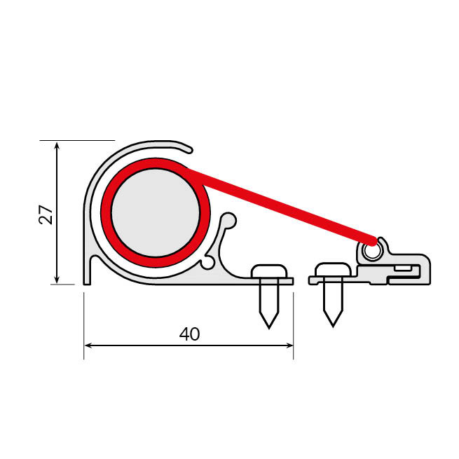 Finger Defender RPQR (Quick Release Roller Blind Finger Guard ...