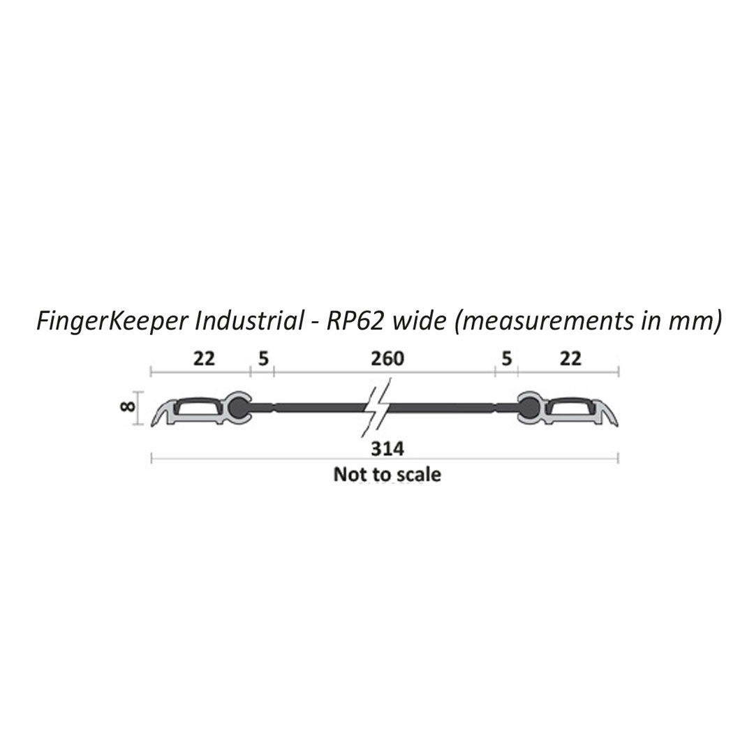 Fingerkeeper Industrial - RP62 (Wide) | Fingerguards