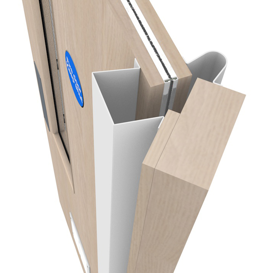 FingerKeeper Commercial Front (Anthracite Grey) | Fingerguards