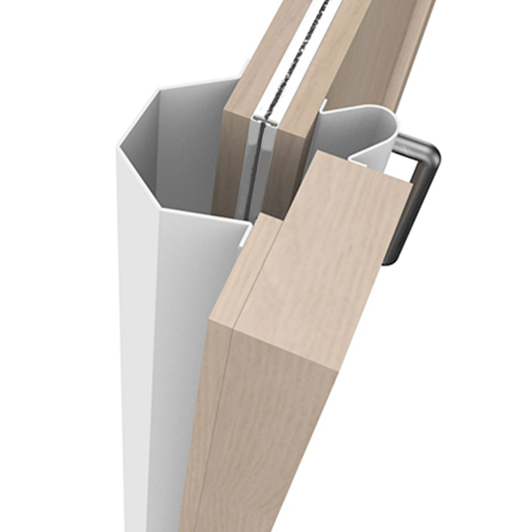 FingerKeeper Commercial Front Wide (White) | Fingerguards