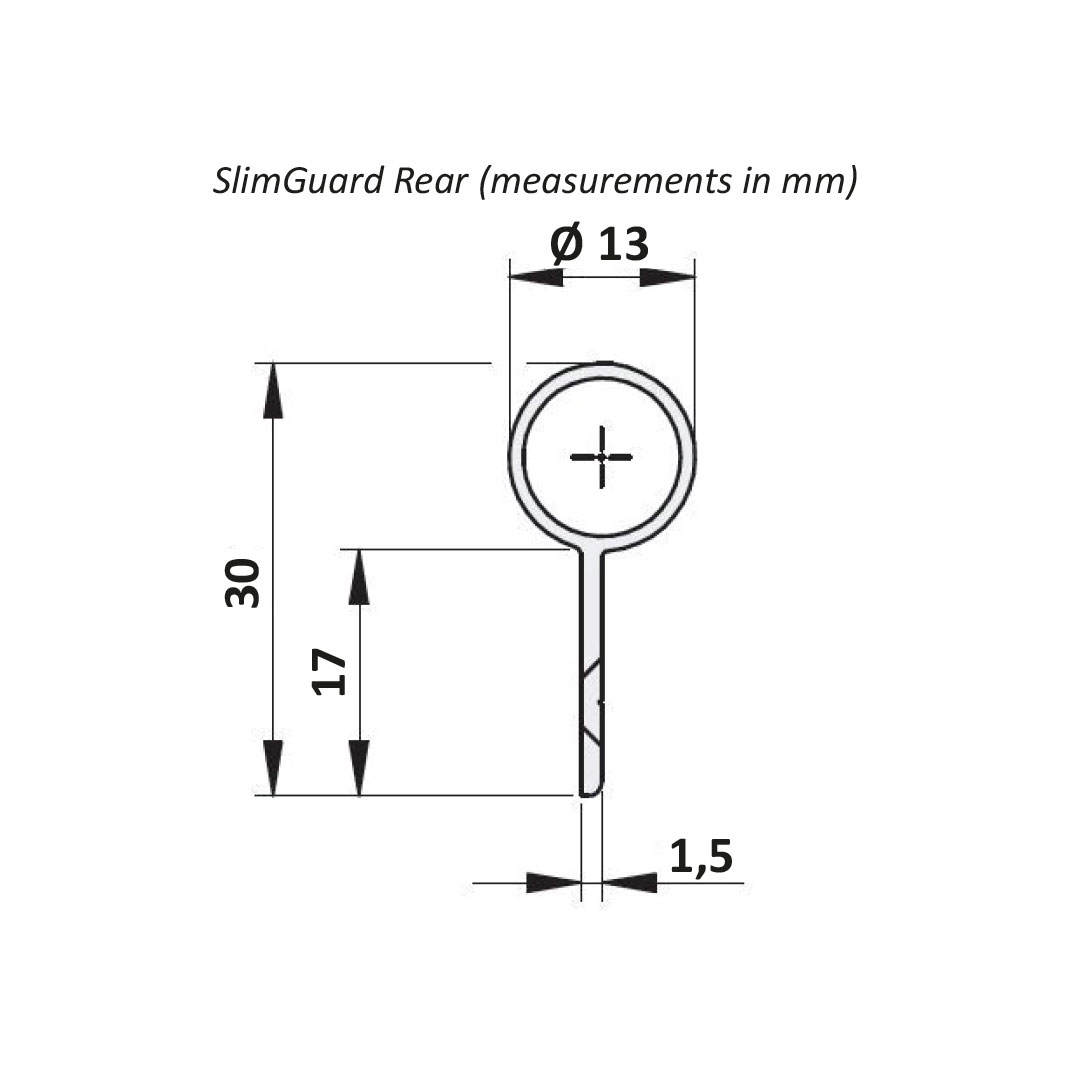 SlimGuard Rear | Fingerguards