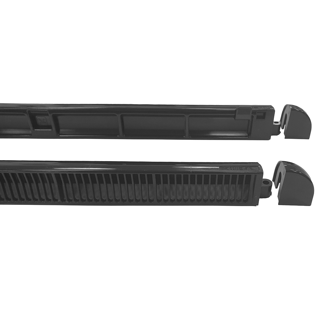 Black Trickle Vent Framevent Hi-Flow Ventilators (415mm) | Fingerguards